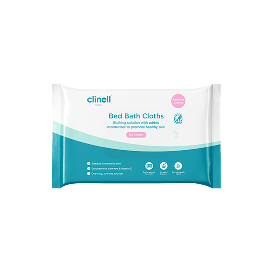 Clinell Bed Bath Cloths 60 | Healthy Skin | GAMA Healthcare