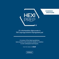 HEXI PREP | Sterile Skin Disinfection Pad | GAMA Healthcare