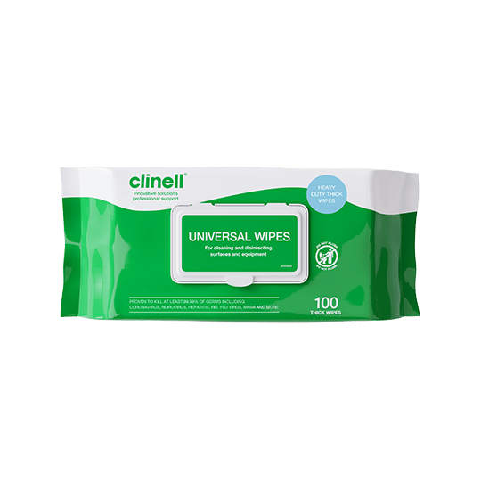 Universal Surface Wipes 100 | NHS' Number 1 Disinfectant Wipes