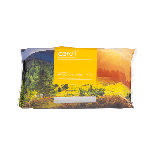 NHS Maceratable Patient Dry Wipes | GAMA Healthcare